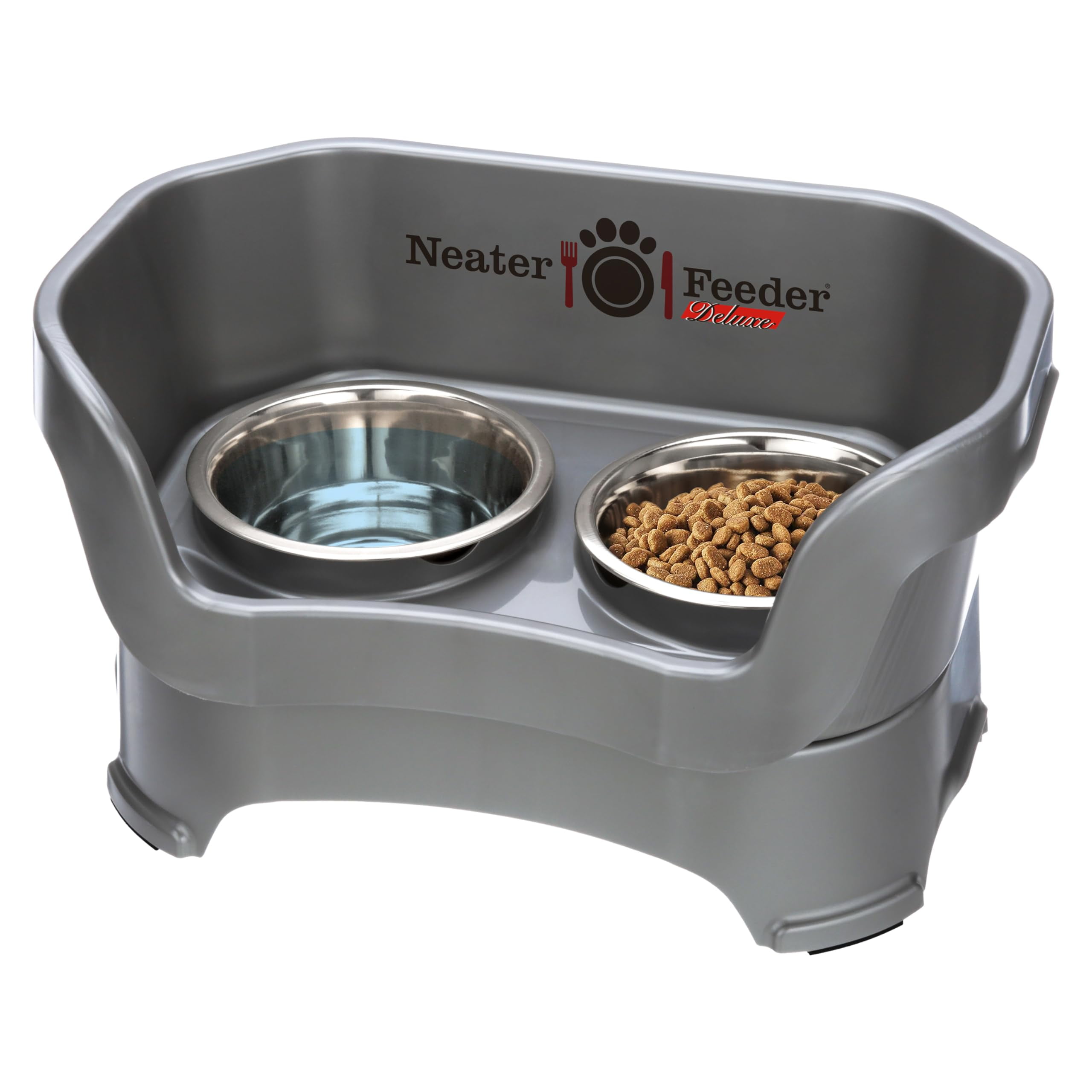 Neater Feeder Deluxe Mess SBF3 Proof Dog Bowls Elevated Sized Dog Breed ...
