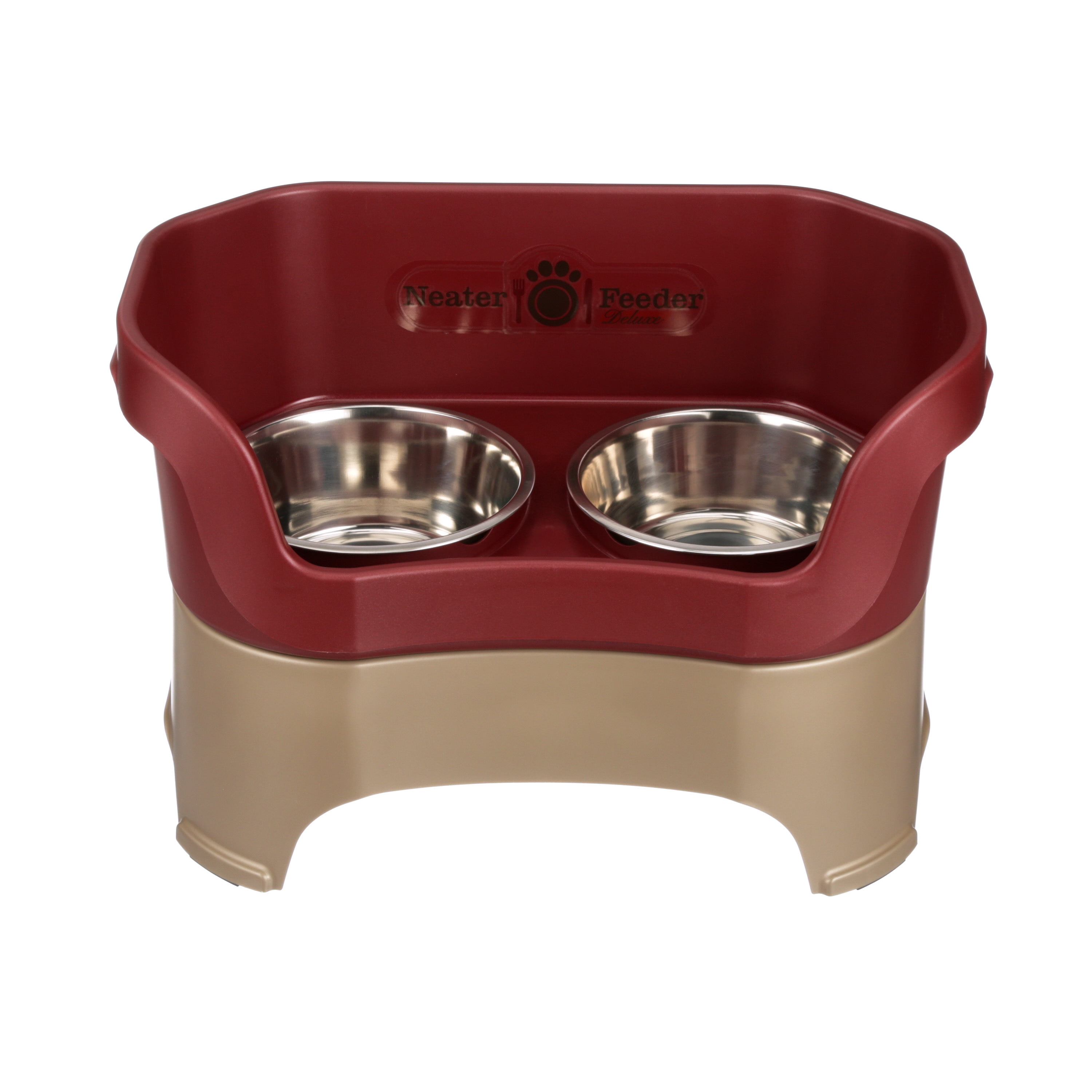 Neater Pets Neater Feeder Deluxe Mess-Proof Elevated Food & Water Bowls ...