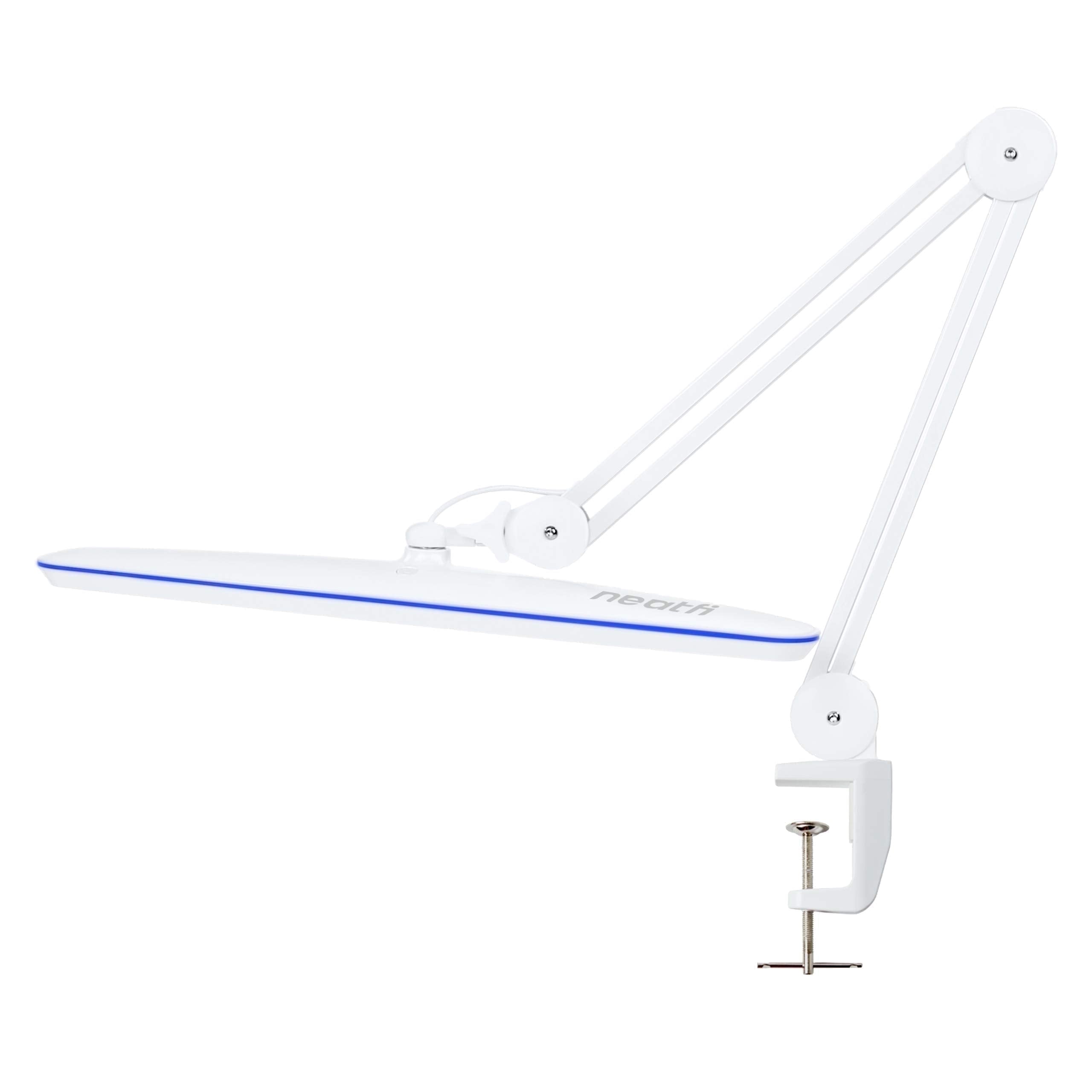 Neatfi 23-inches Modern Desk Lamp with Clamp, 2200 Lumens LED for Home ...