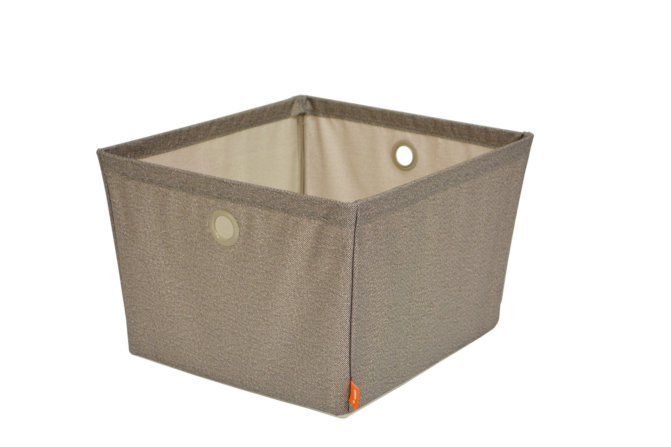 Neatfreak Fabric Wire Frame Storage Bin, Large, Walnut Twill - Walmart.com