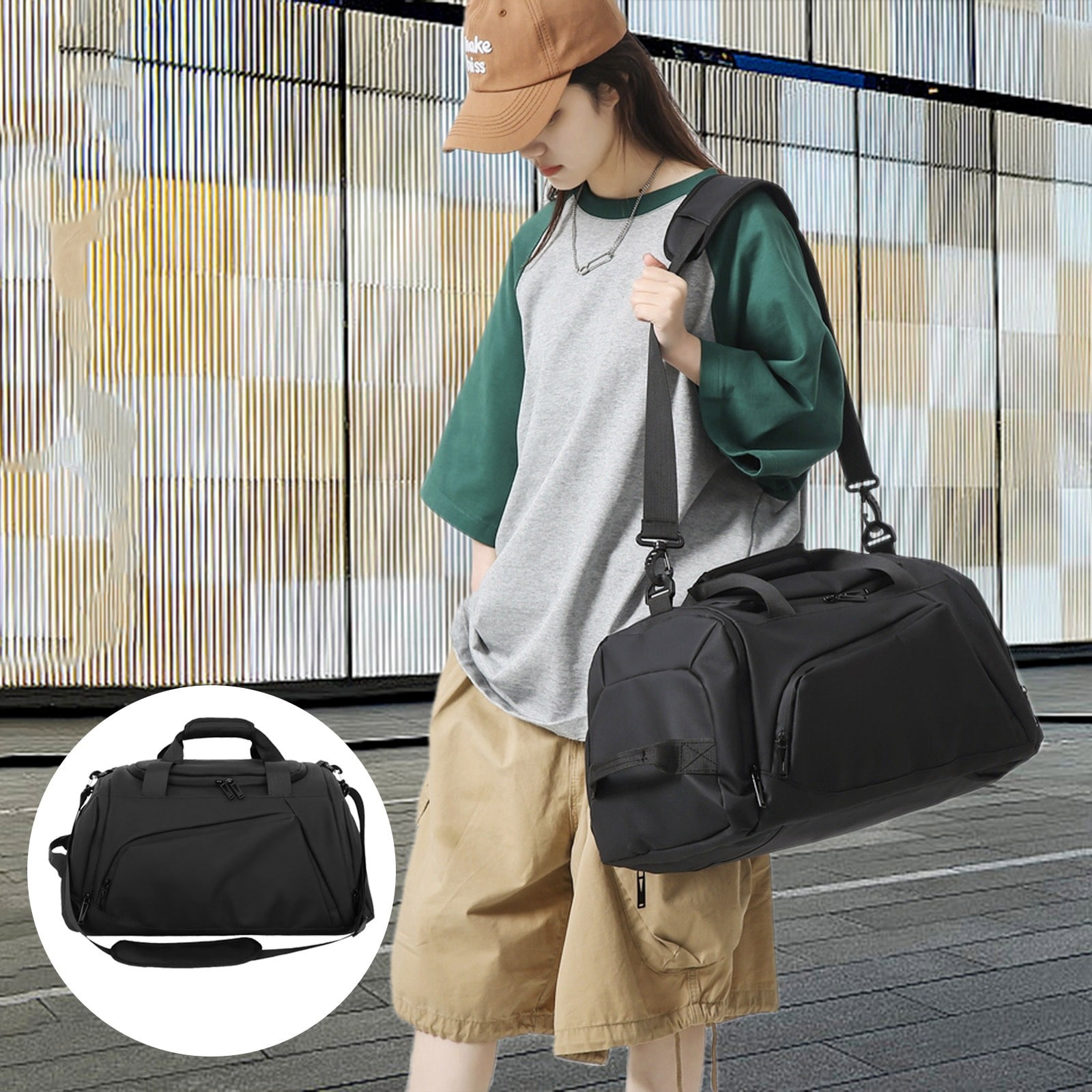 Neatly Organized - Gym Duffle Bag Large Sports Bags Travel Duffel Bags ...