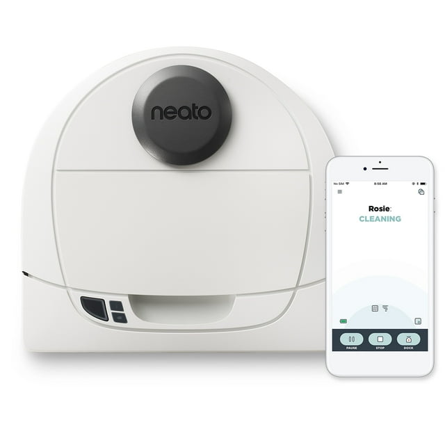 Neato Botvac Wifi Connected D3 Robot Vacuum, White - Walmart.com
