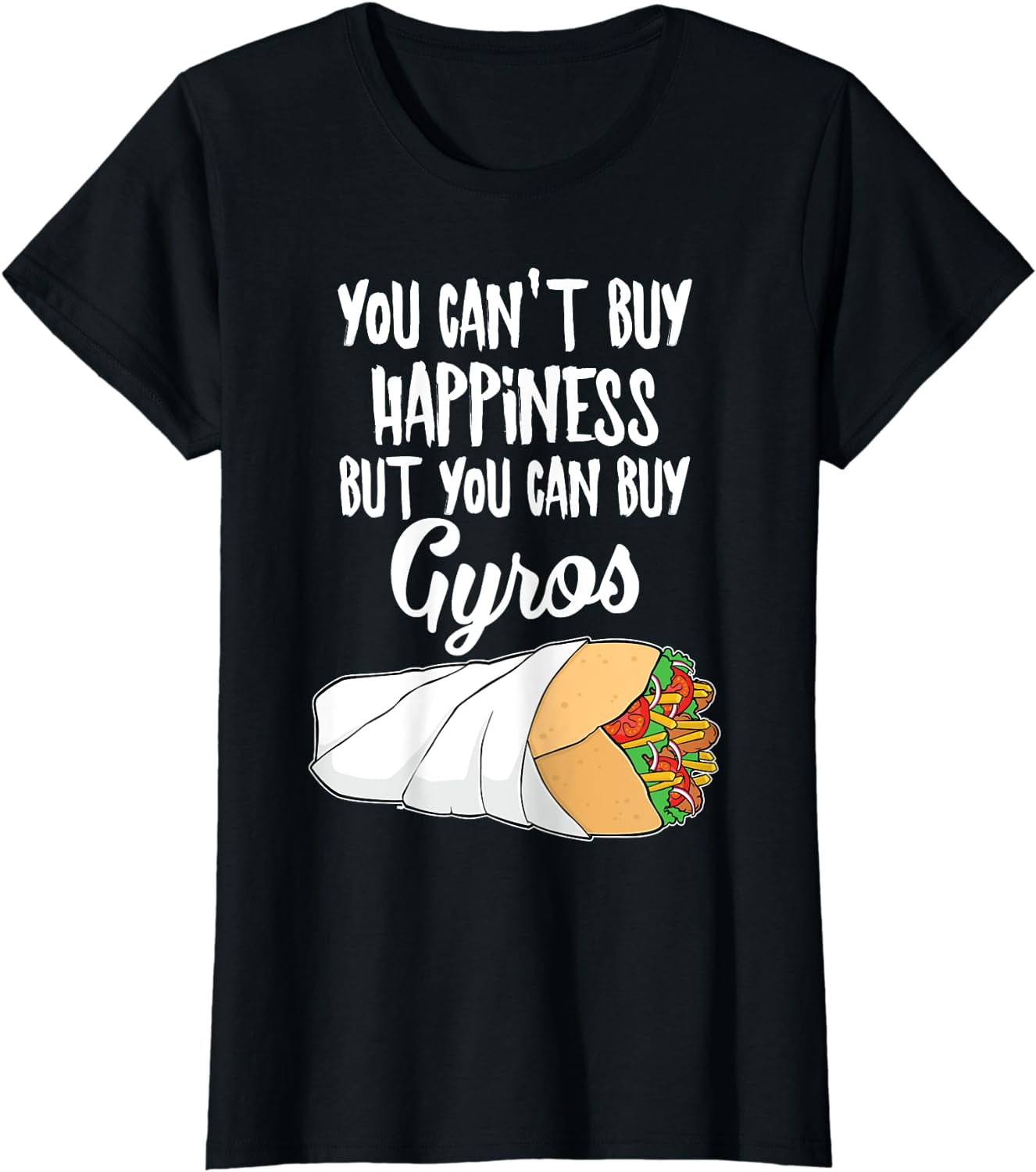 Neato Burrito Lover Cute Kawaii Funny Saying Food Pun Dark T-Shirt ...