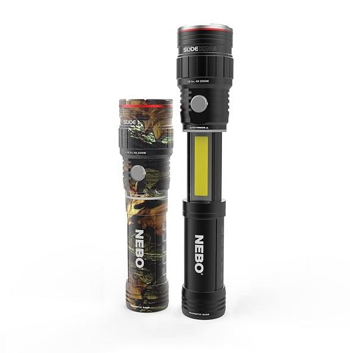 Nebo 6726 - Slyde King Powerful 500 Lumen Rechargeable Flashlight ...