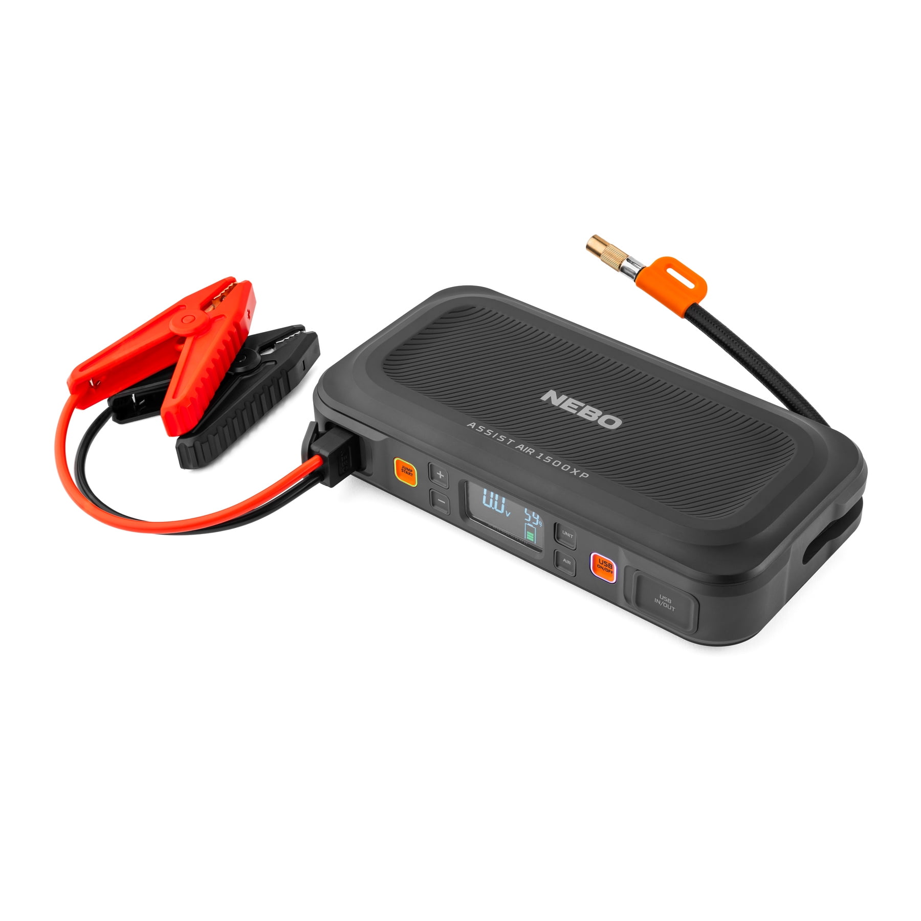 Nebo Assist Air 1500XP Jump Starter & Air Compressor With Patented ...