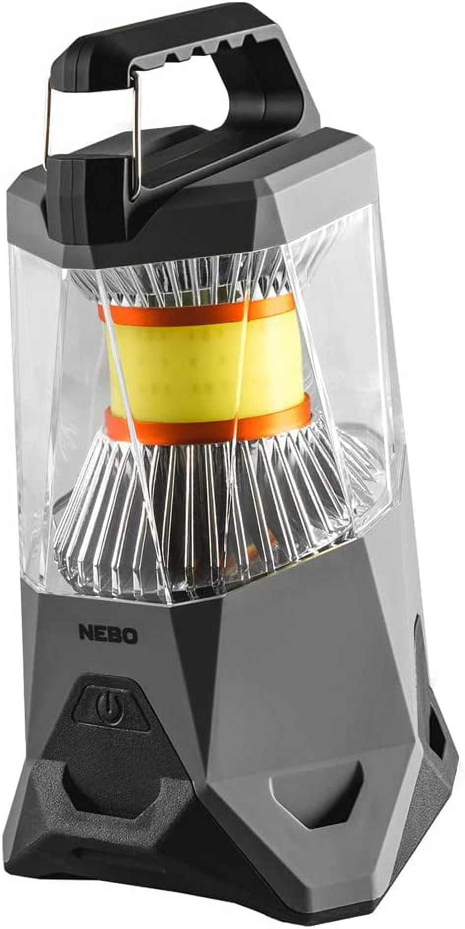 Nebo GALILEO NEB-LTN-1000 Lantern, Lithium-Ion Battery, LED Lamp, Red ...