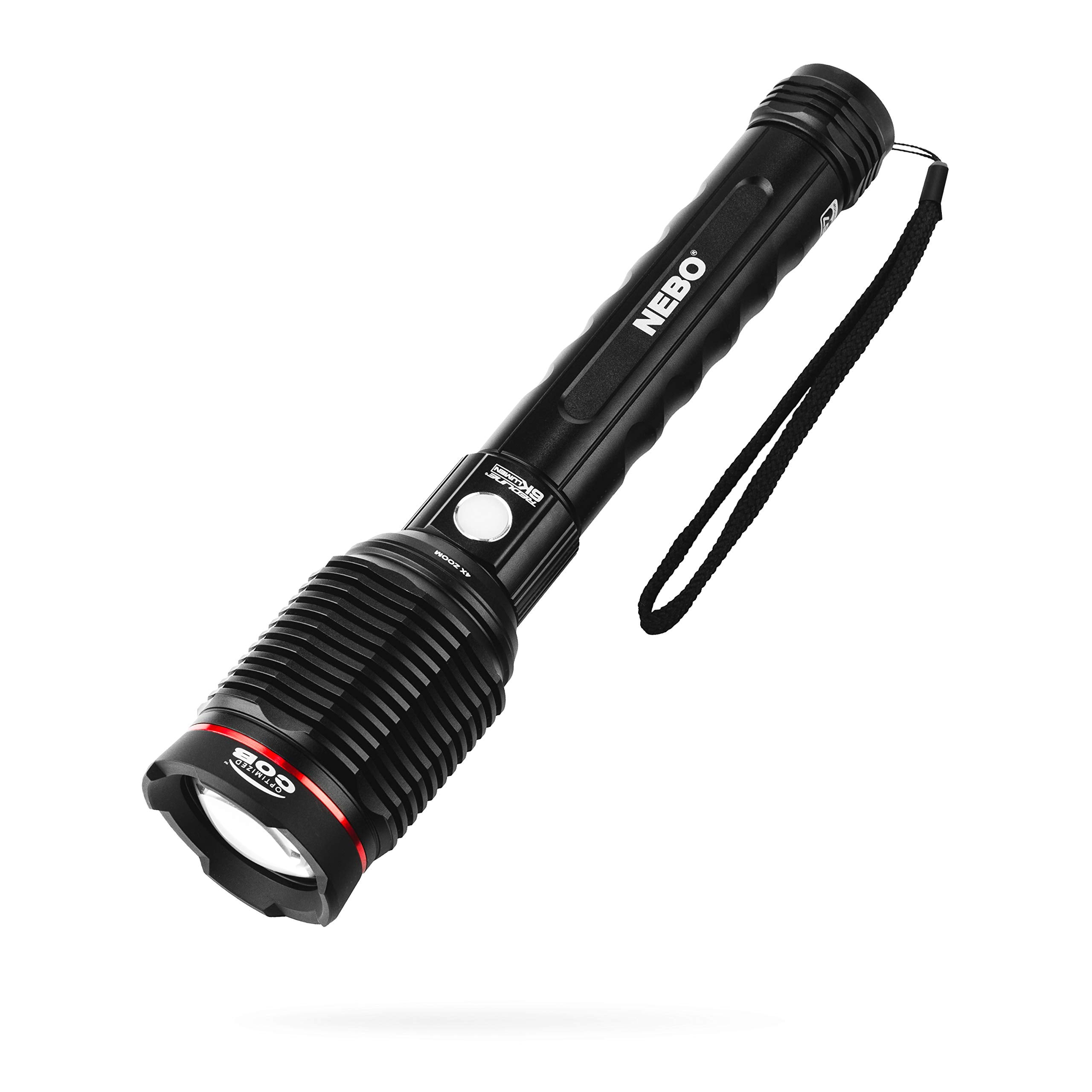 Nebo Redline Flashlights | Rechargeable LED Flashlights with 4 Light ...