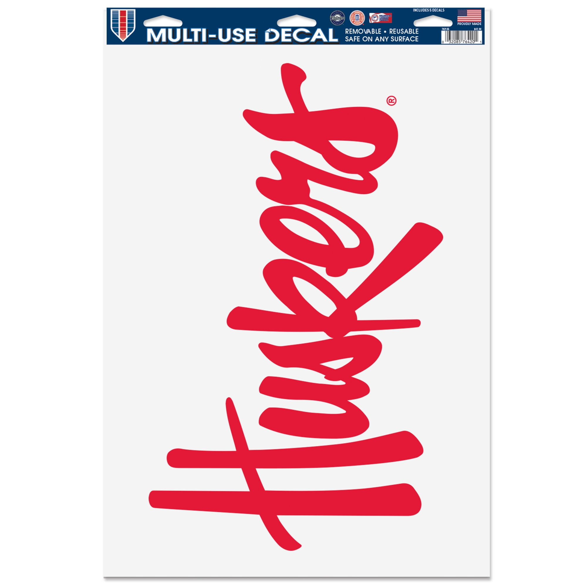 Nebraska 11" x 17" Decal - Walmart.com