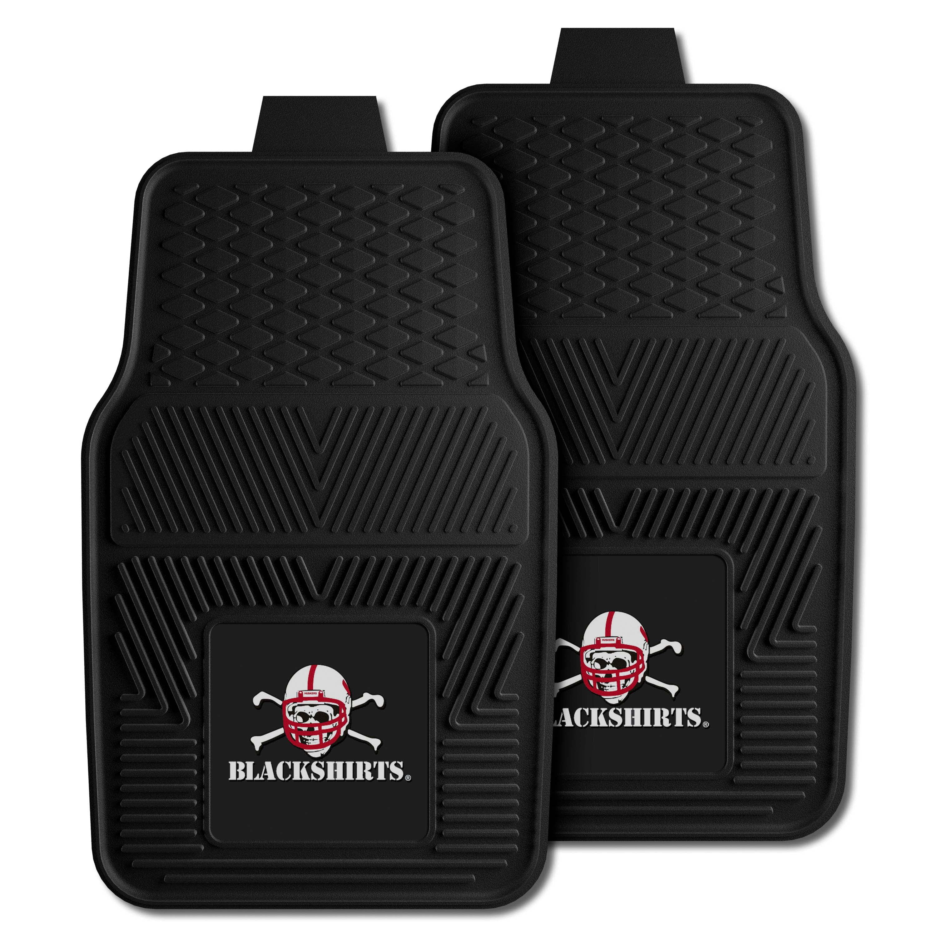 Nebraska 2-pc Vinyl Car Mats 17"x27" - Walmart.com
