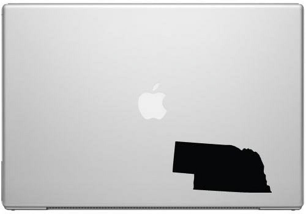 Nebraska Cornhusker State Pride Decal Sticker - Black 5 inch Vinyl ...