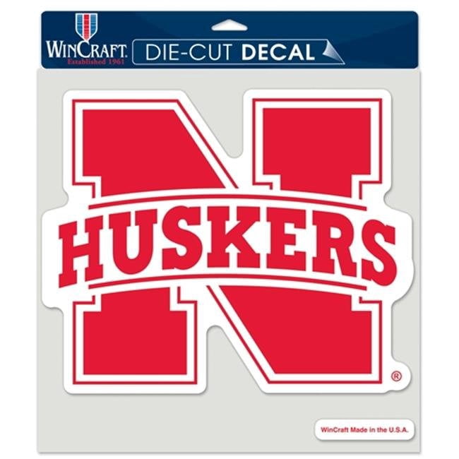 Nebraska Cornhuskers Decal 8x8 Die Cut Color - Walmart.com