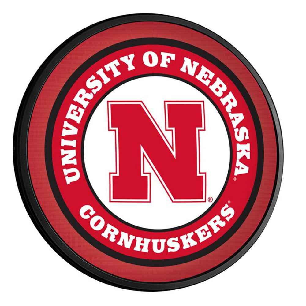Nebraska Huskers 18'' x 18'' Slimline Illuminated Wall Sign - Walmart.com