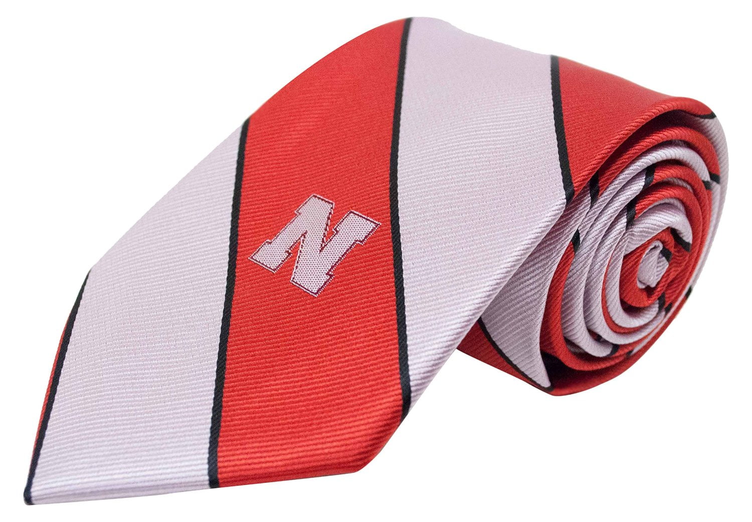 Nebraska Cornhuskers Stripe Necktie - Donegal Bay - Unisex - One Size ...