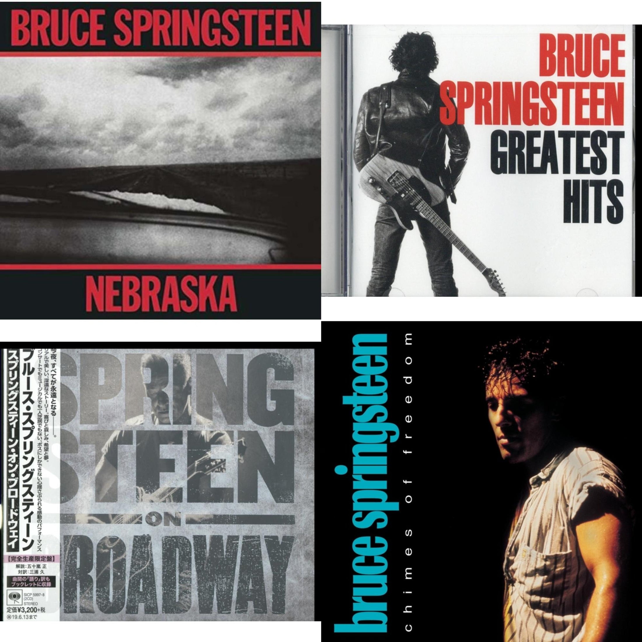 Nebraska & Greatest Hits & Springsteen On Broadway (Ltd/Booklet/Paper ...
