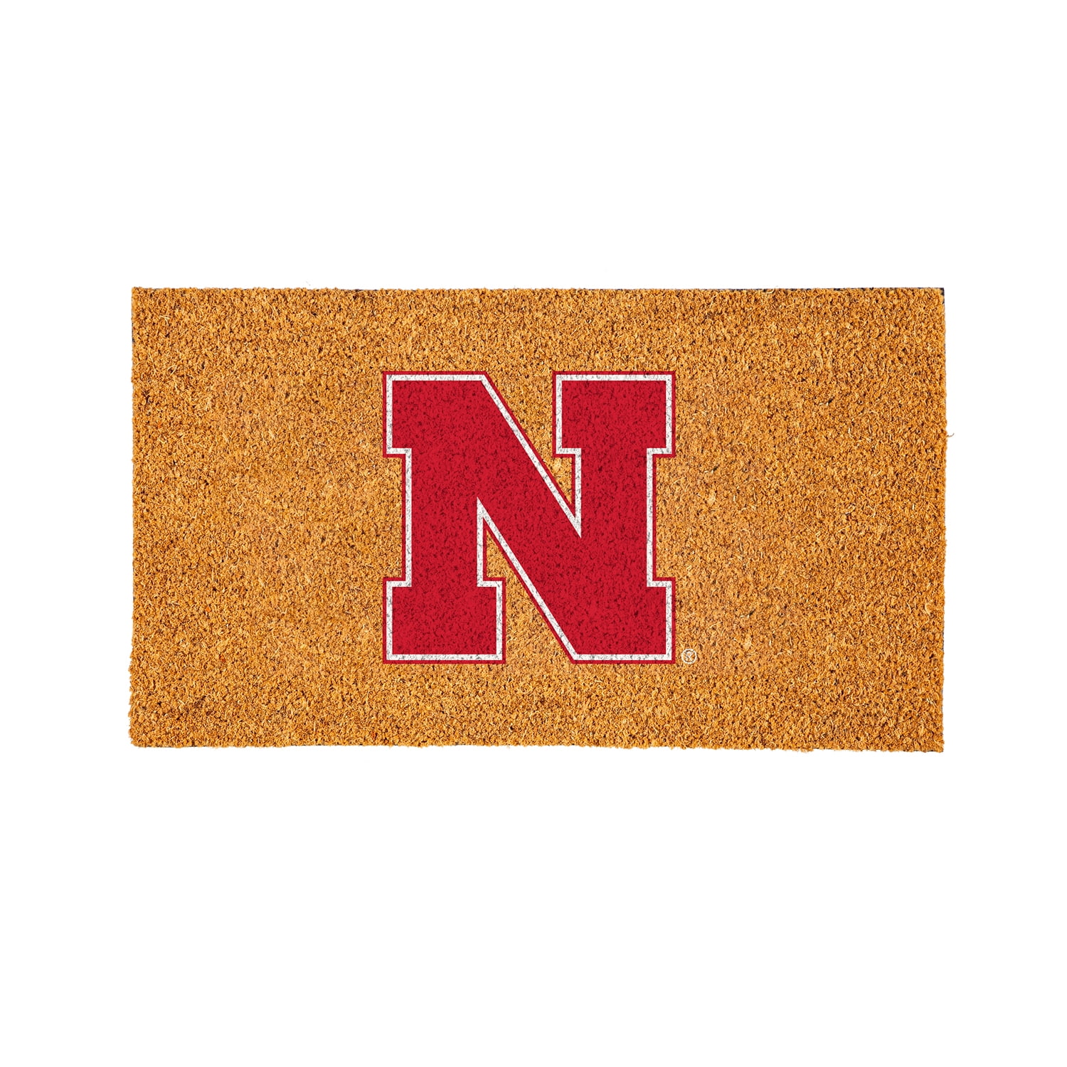 Nebraska Huskers 28" x 16" Logo Turf Mat - Walmart.com