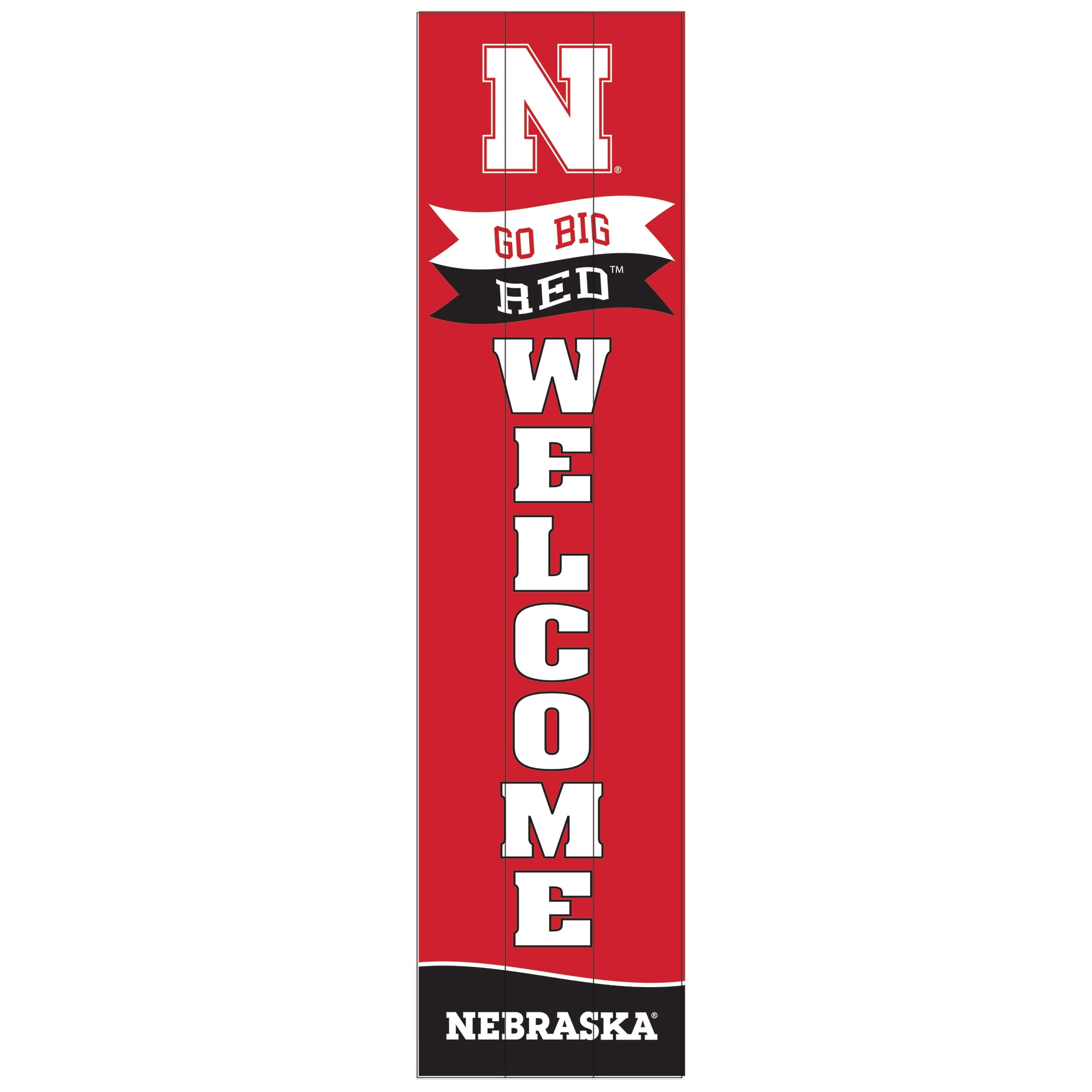 Nebraska Huskers 47" Leaner Fan Sign - Walmart.com