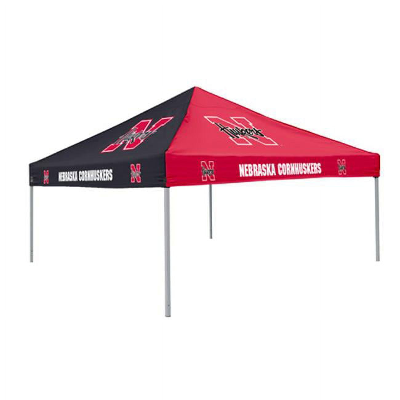 Nebraska Huskers 9' x 9' Checkerboard Canopy Tent - Walmart.com