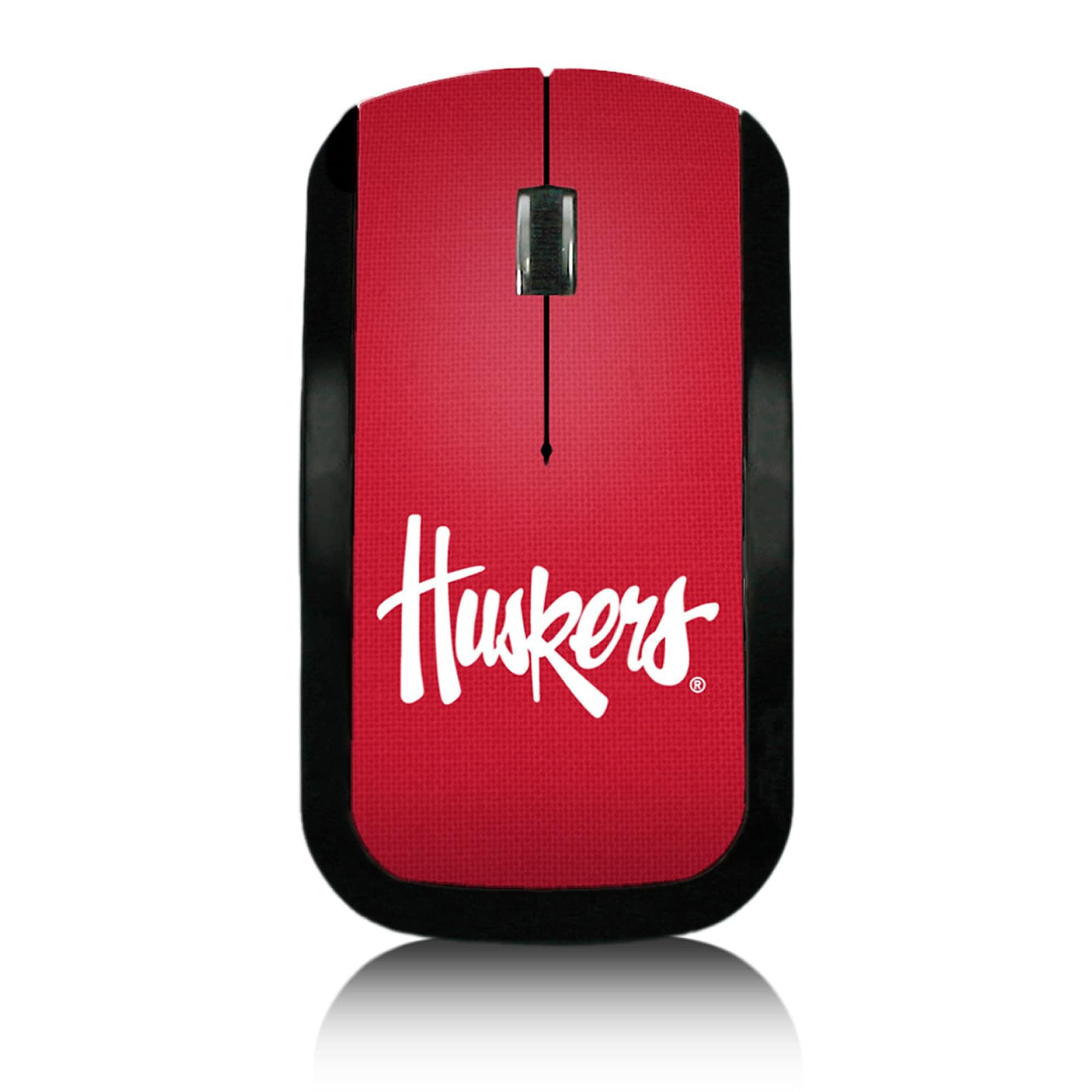 Nebraska Huskers Wordmark Logo Solid Design Wireless Mouse - Walmart.com