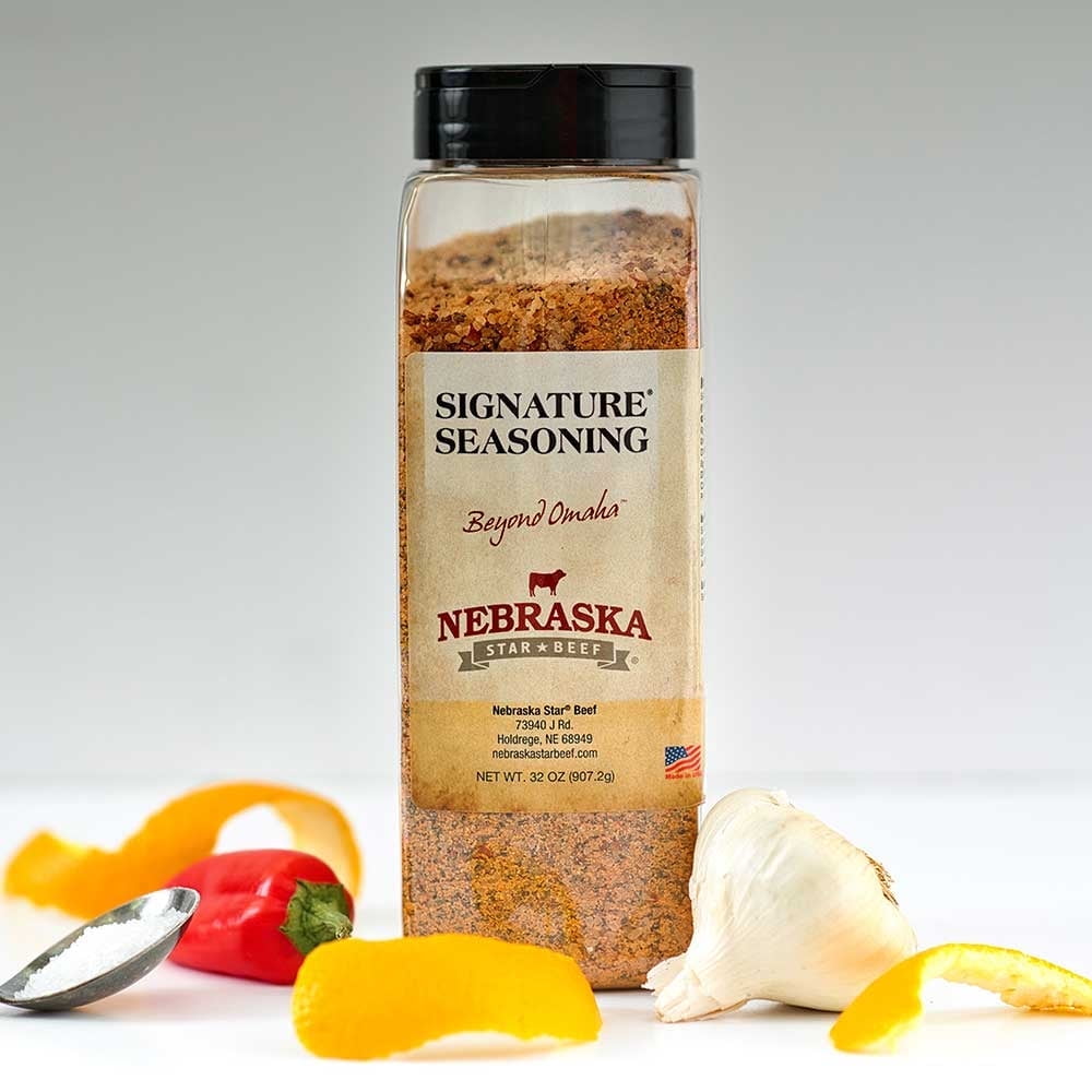Nebraska Star Beef 32oz Signature Seasoning - Premium Flavor for Steaks ...
