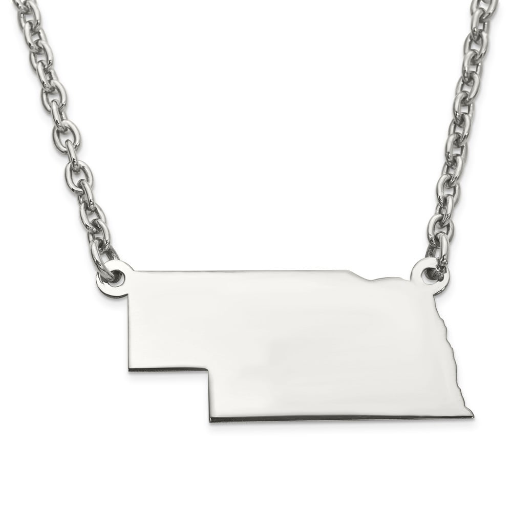 Nebraska State Necklace