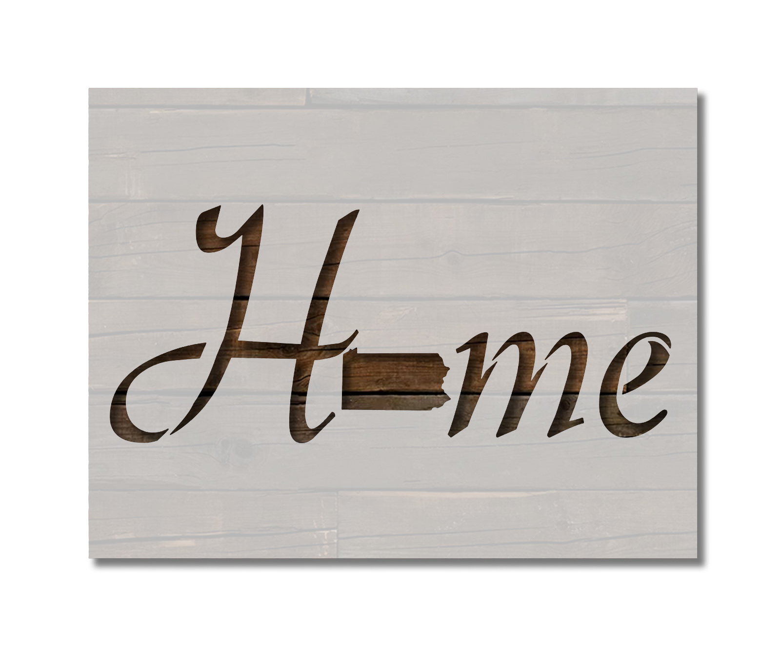 Nebraska State Stencil Home Love Template Reusable 8.5 x 11 for ...