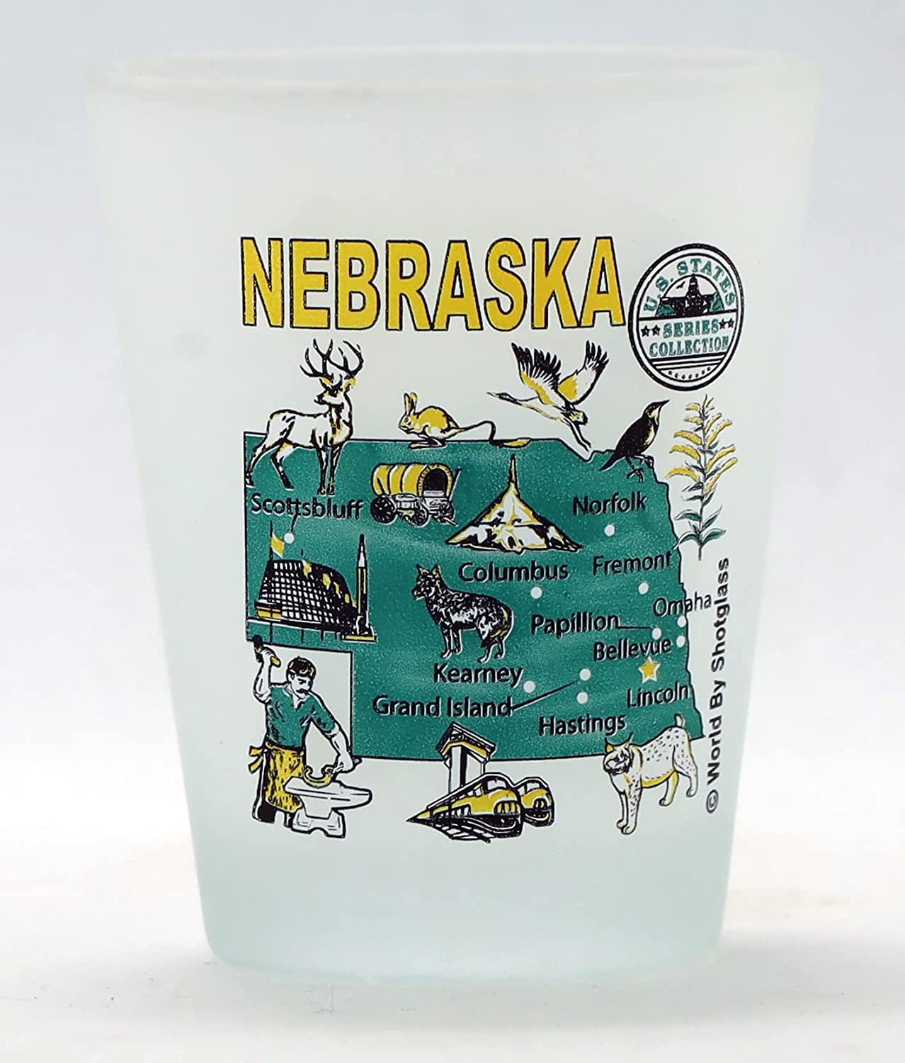Nebraska US States Series Collection Shot Glass - Walmart.com