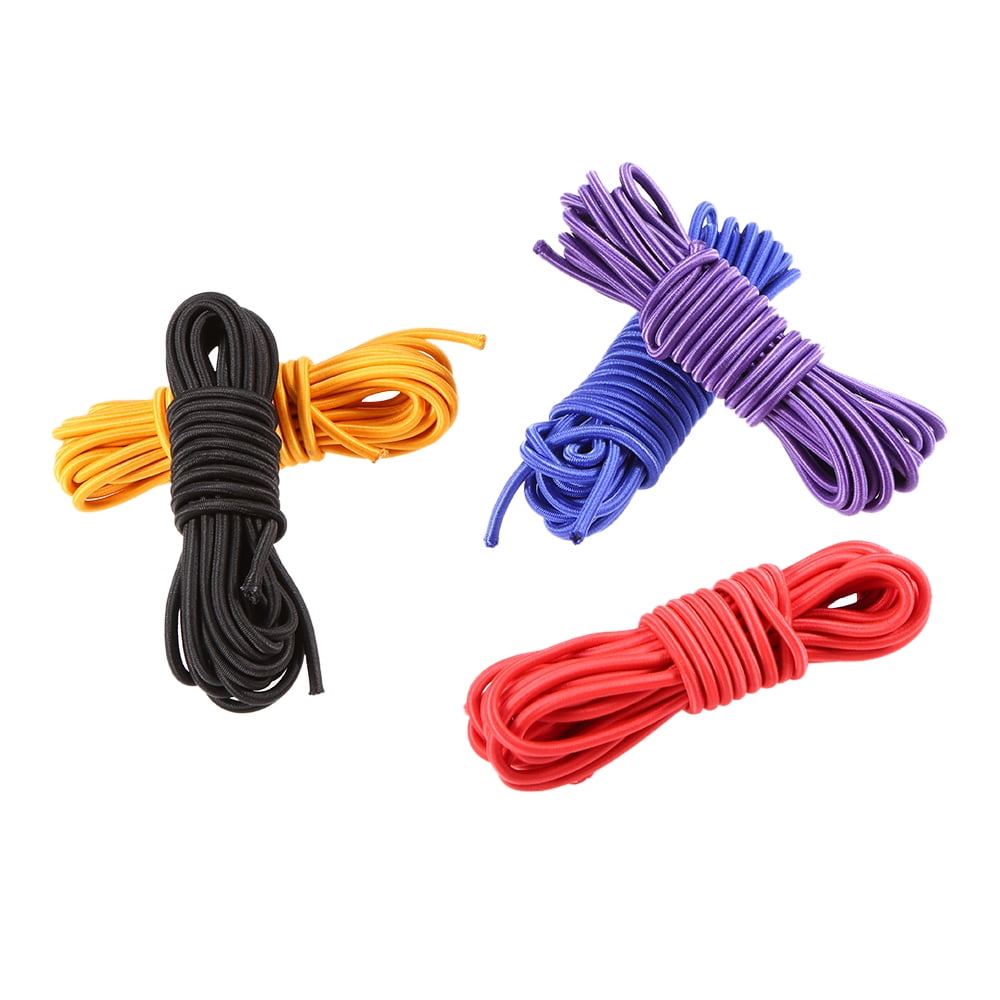 Nebublu 5 Meters 4mm / 5mm Kayak Boat Elastic Bungee Cord Rope, Sturdy ...