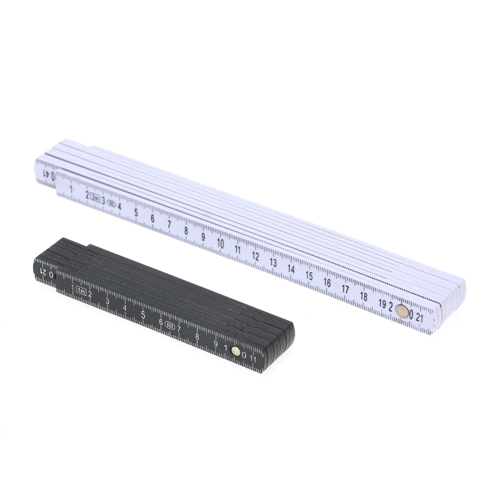 Nebublu Carpenter's Ruler, 6.6ft Folding Versatile Inside Reading ...