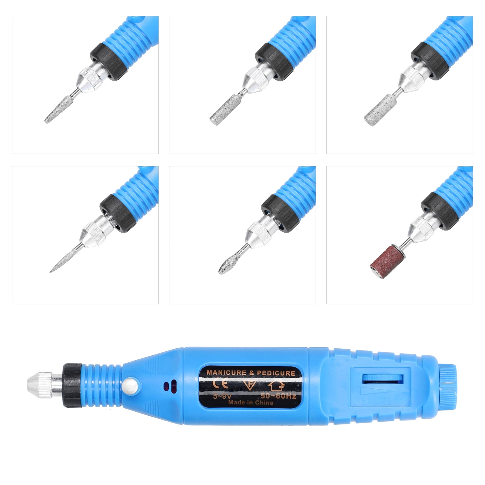 Nebublu Electric Nail Grinder Tool , USB Supplys Handheld Electric ...