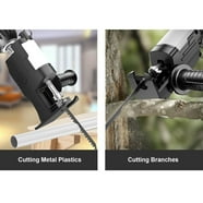 Genesis 7.5-Amp Variable Speed Reciprocating Saw with Quick Change ...