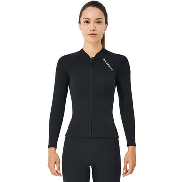 FLEXEL Women Full Wetsuit Men 3mm Neoprene Surfing Wet Suit Back Zipper ...