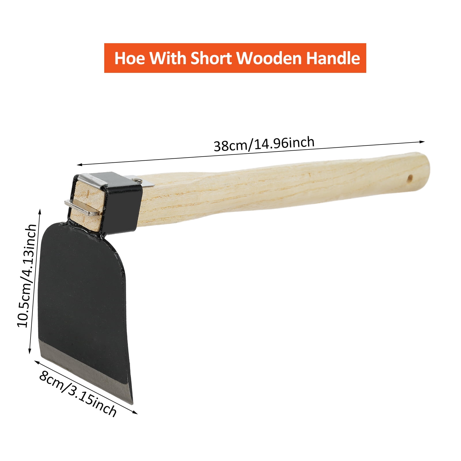 Nebublu Hand Tools Hoe, Ergonomic Design for Easy Soil Digging and ...
