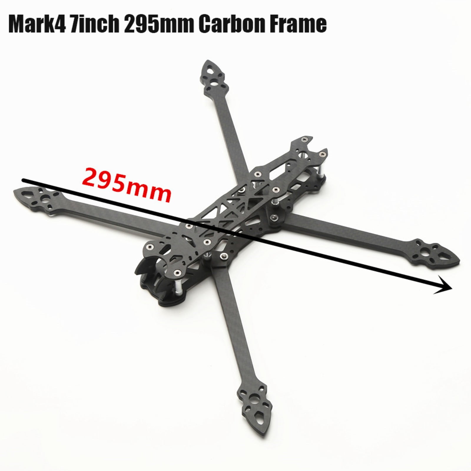 Nebublu Mark4 7inch Frame, 3K Carbon Fiber, FPV Freestyle Racing ...