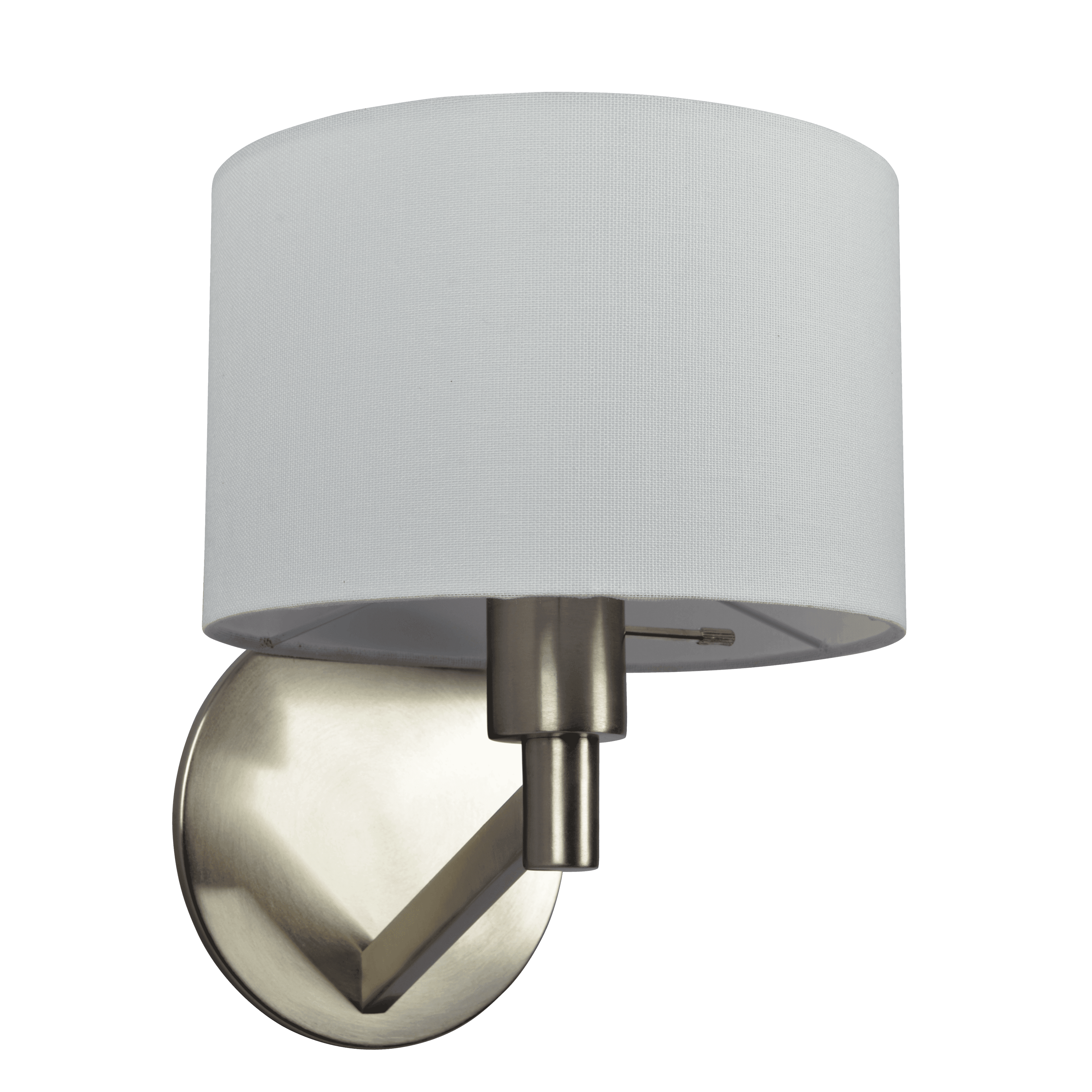 Table Lamps Nebula Brushed Nickel Base Wall Lamp with Rotary Switch ...