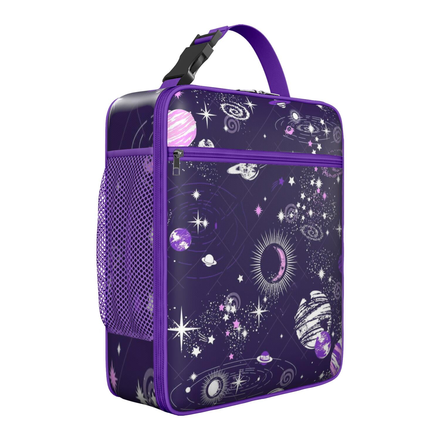 Nebula Cosmic Alien Lunch Bag – Spacecraft Galaxy Starry Night Sky ...