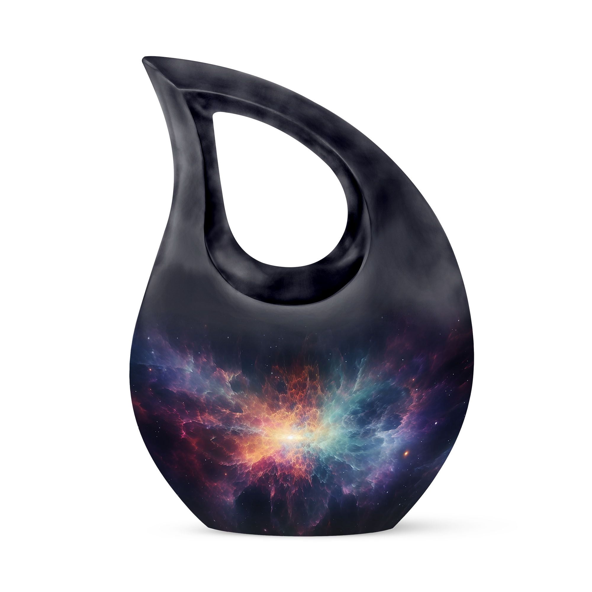Keepsake Urn For Mother Or Grandmother Star Galaxy Small Urn For Ashes ...