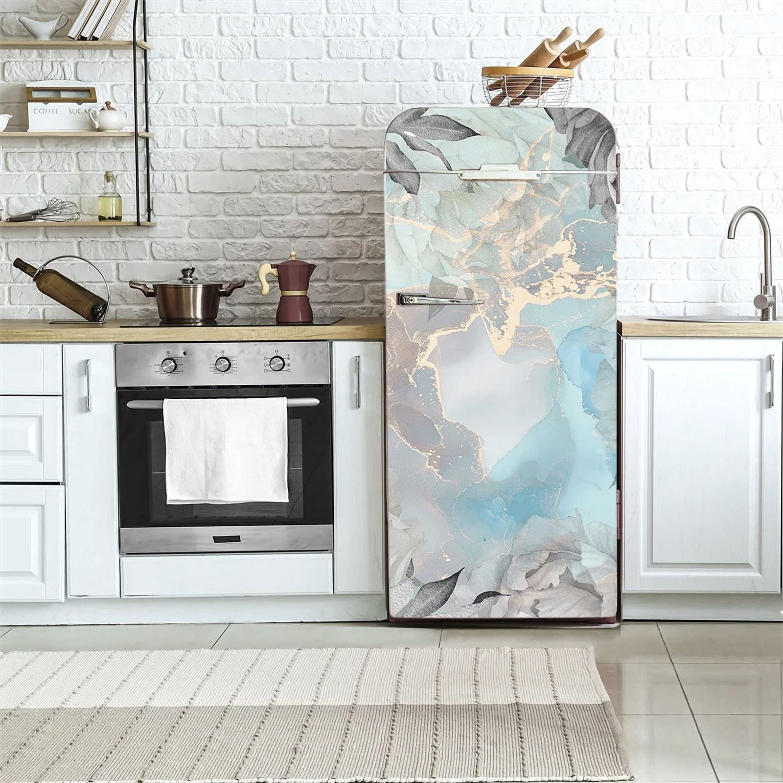 Nebula Fridge Stickers Universe Outer Space Refrigerator Wallpaper Self ...