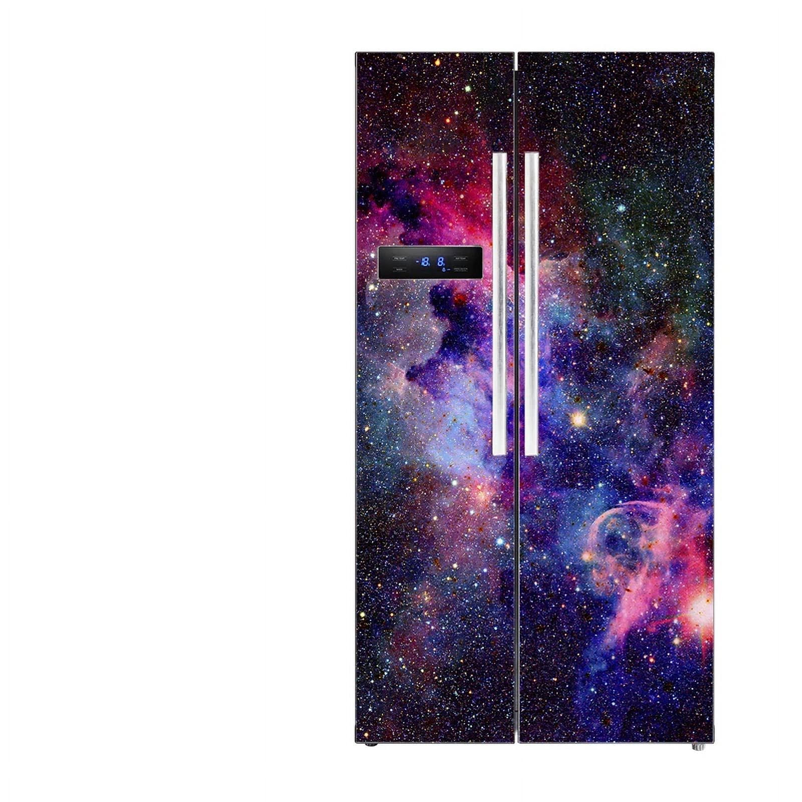Nebula Fridge Stickers Universe Outer Space Refrigerator Wallpaper Self ...