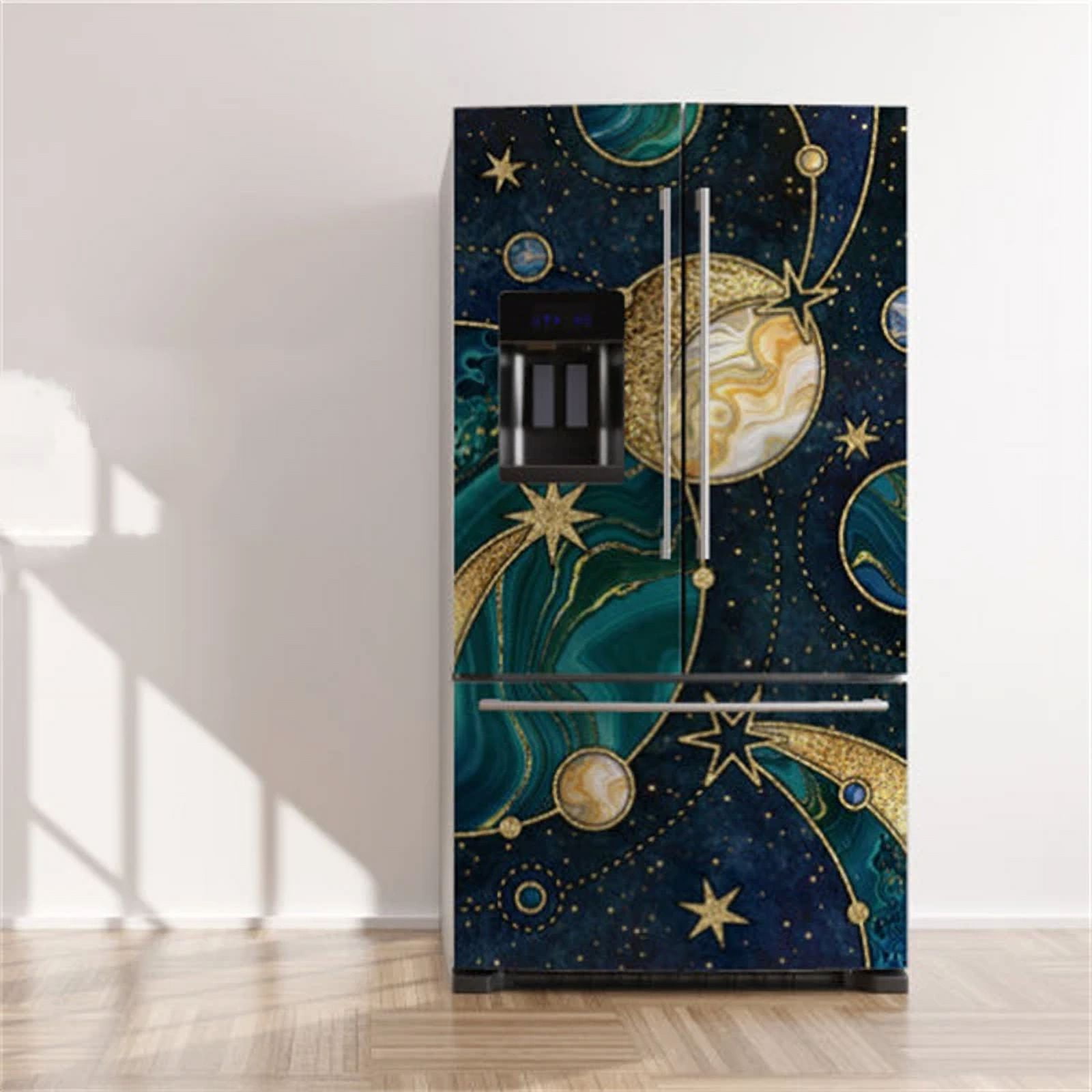 Nebula Fridge Stickers Universe Outer Space Refrigerator Wallpaper Self ...