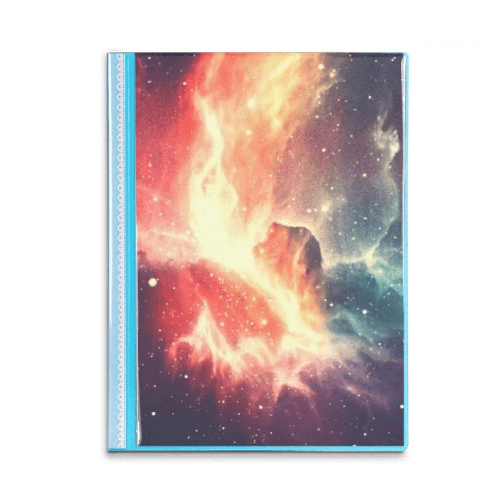 Nebula Mutual Impact Blue Nebula Pattern Book Sheet Protectors ...