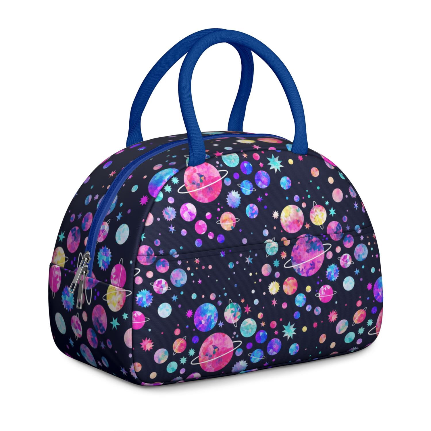 Nebula Print Lunch Bag – Galaxy-Themed Insulated Tote for Space Geeks ...