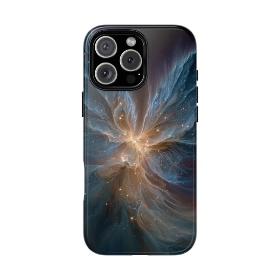 Nebula Radiant Phoenix Wings Cosmic Case for iPhone 17 through 11 Pro ...