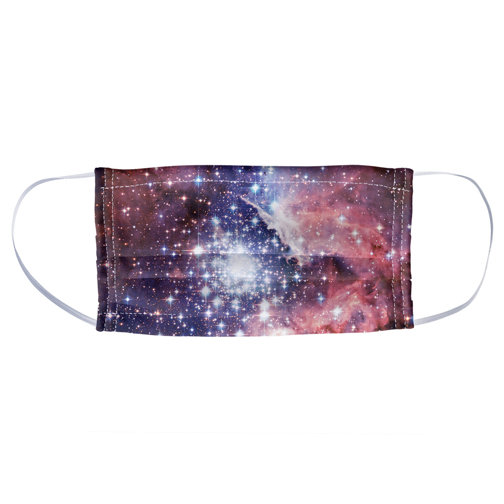 Nebula Space Galaxy 1-Ply Reusable Face Mask Covering, Unisex - Walmart.com