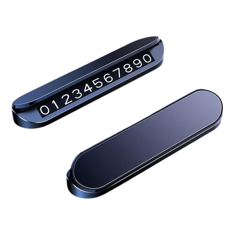 NebulaNook Car moving number plate hidden temporary parking sign ...