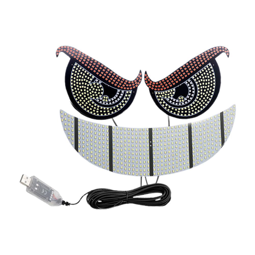 NebulaNook Fgbetcv Car Eyes LED Light USB Demon Eye Decorative Light ...
