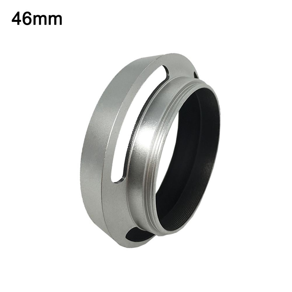 NebulaNook Metal Hollow Camera Lens Sunshade Screw-in Type Protector ...