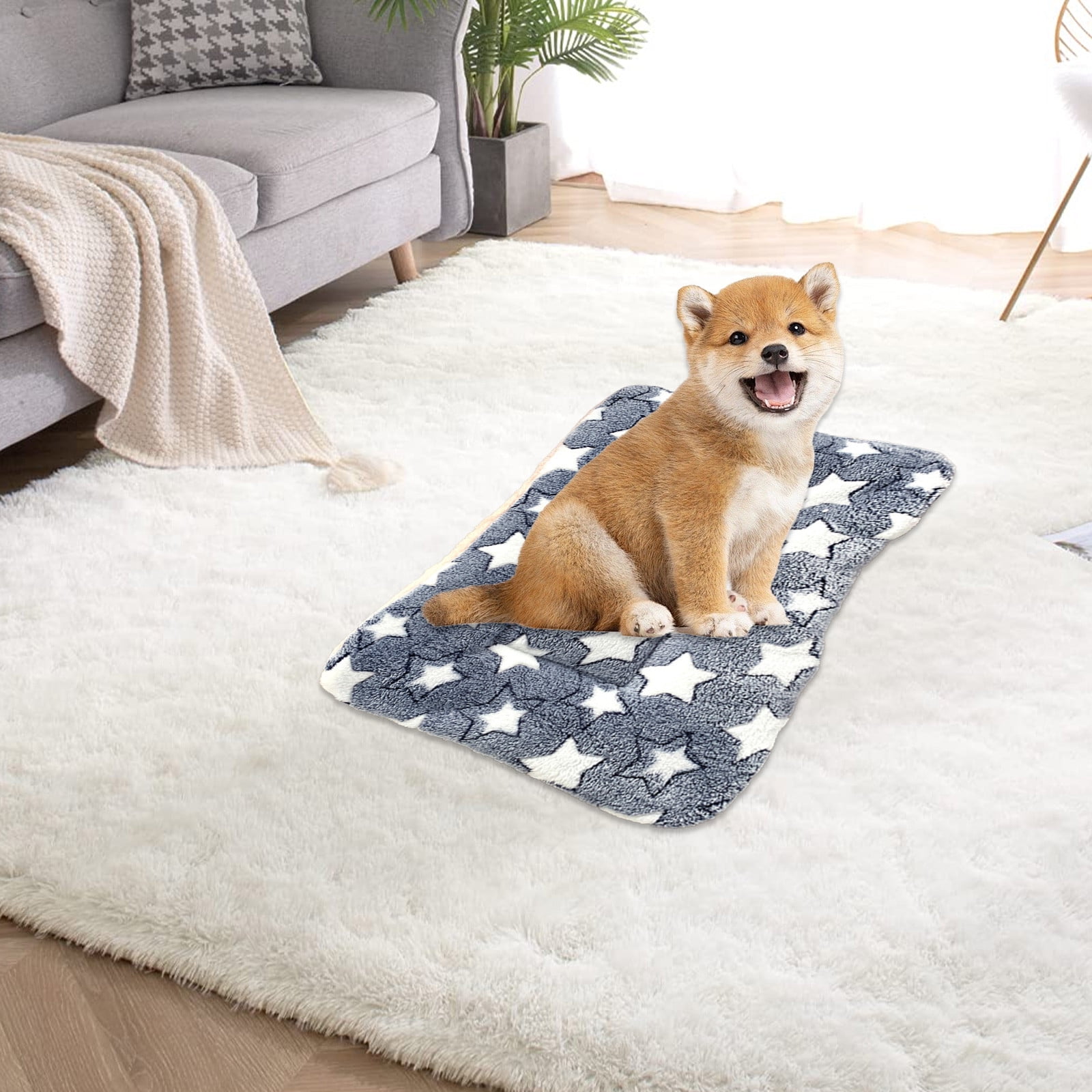 Nebwoak Dog Bed Medium Thickened Pet Litter Pet Mat Sleeping Mat Warm ...