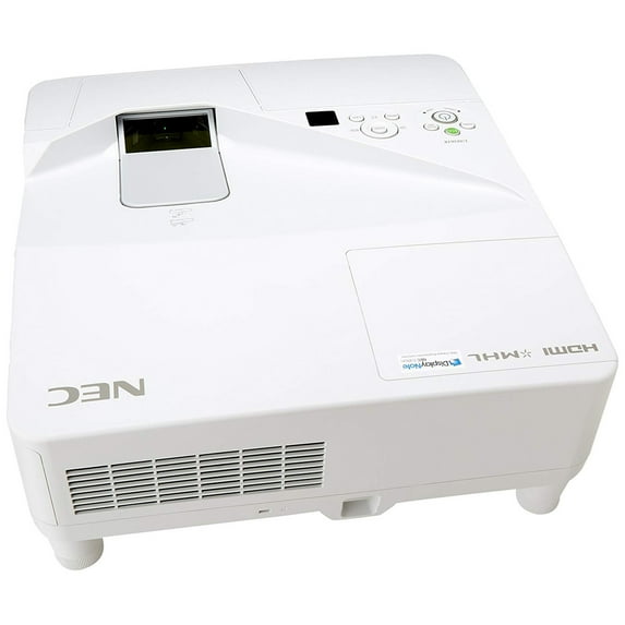 Nec Display 3600-Lumen Ultra Short Throw Projector with VGA and Remote ...