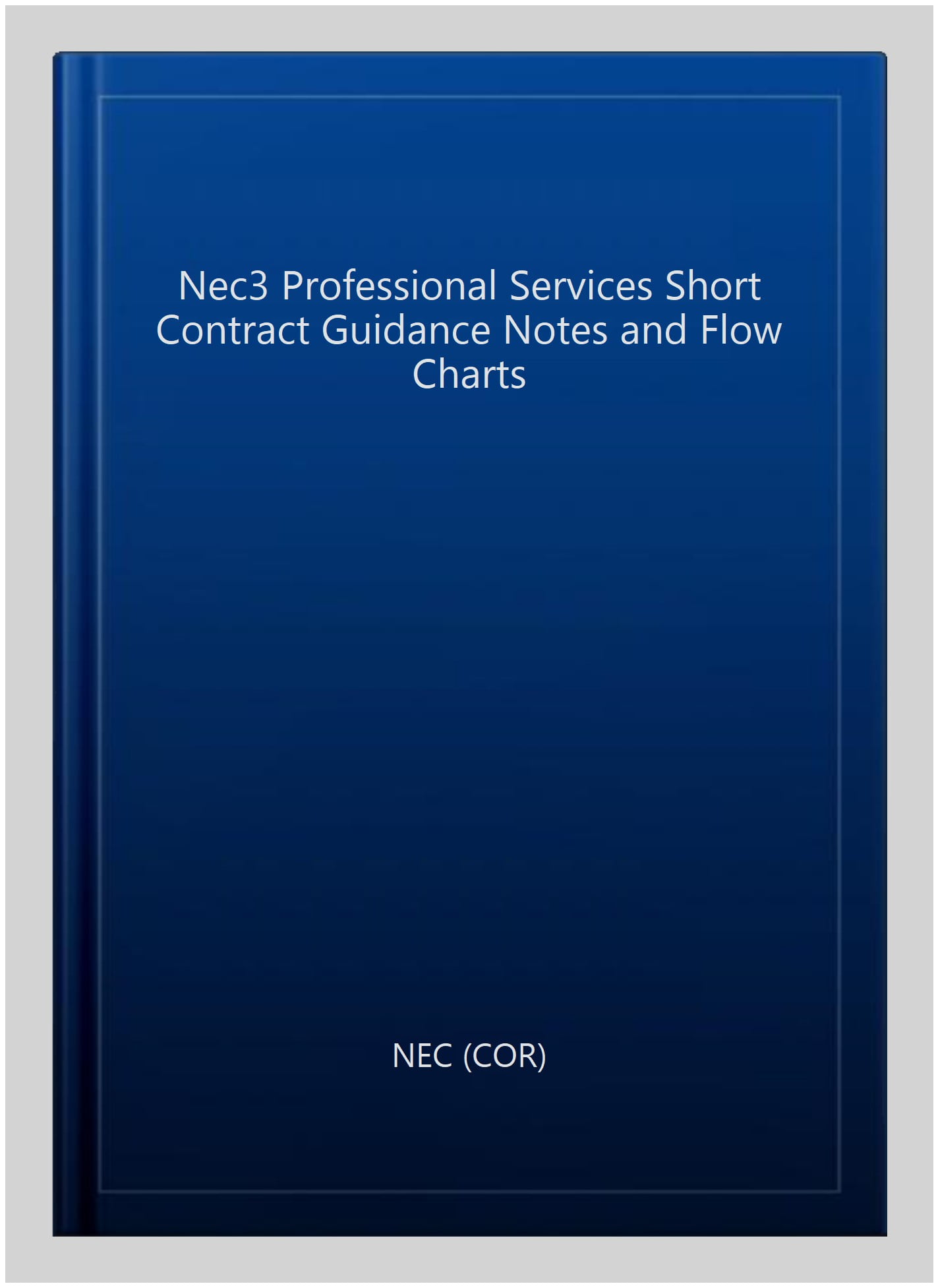 Pre-Owned Nec3 Professional Services Short Contract Guidance Notes and ...
