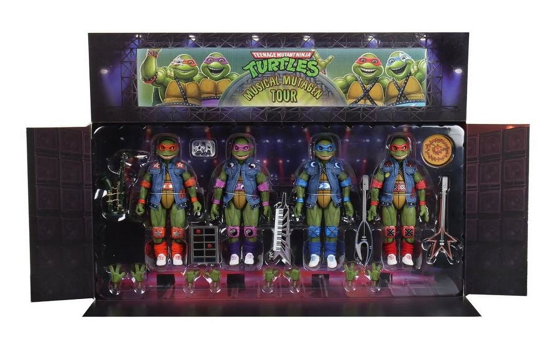 Neca Teenage Mutant Ninja Turtles (TMNT) Musical Mutagen Tour Exclusive ...